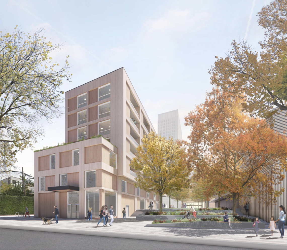 Plans for Pape Station Transit-Oriented Community unveiled | Urbanize Toronto